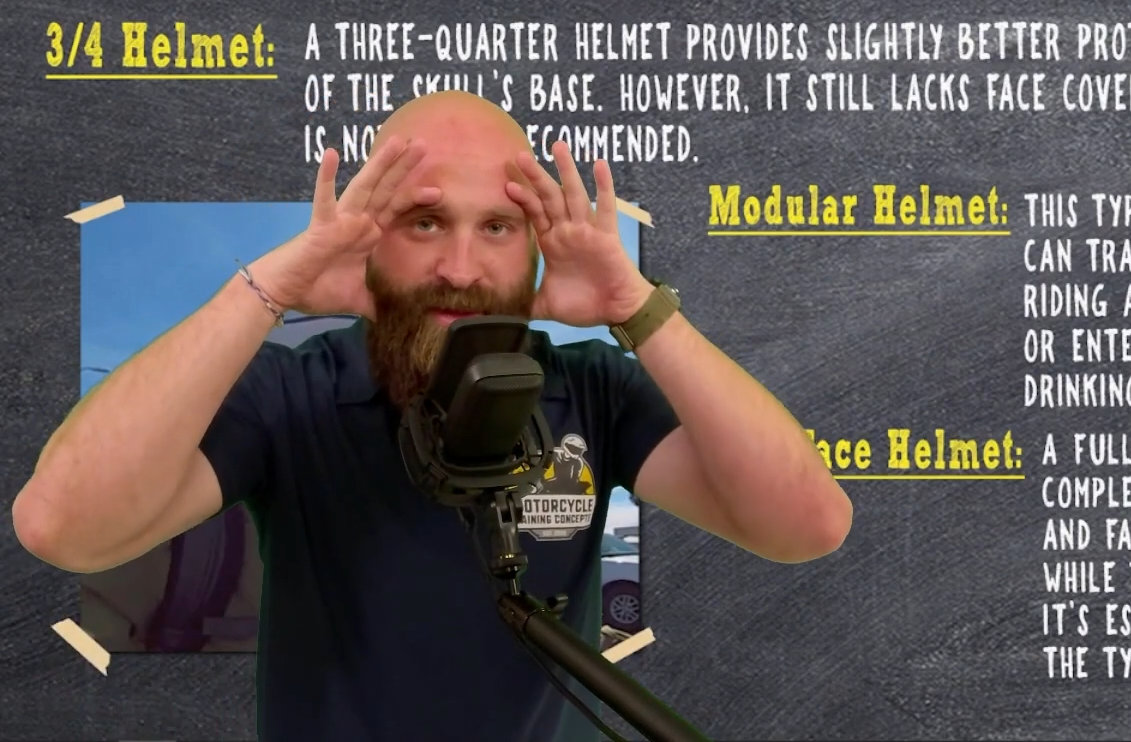 Which Helmet Should You Wear When Riding Your Motorcycle? - MTC Minute ...